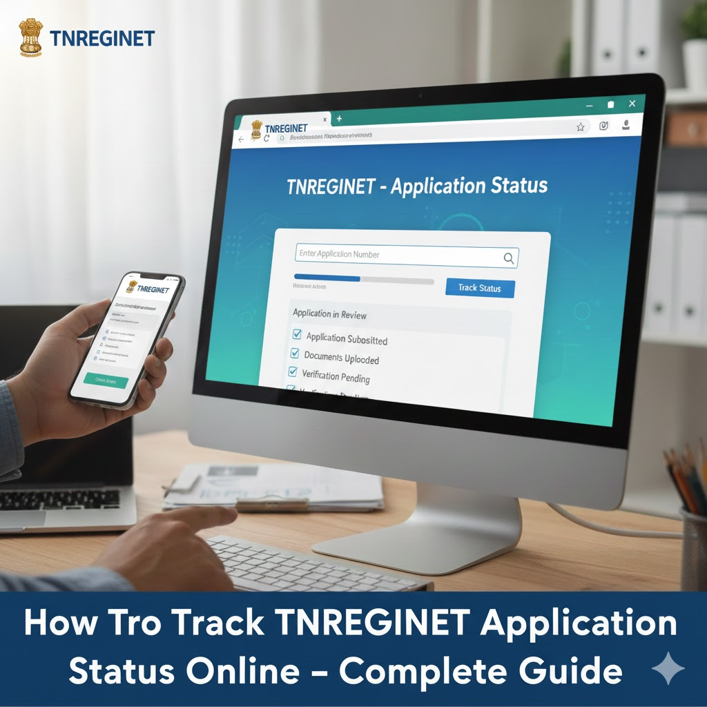 How to Track TNREGINET Application Status Online? 2026
