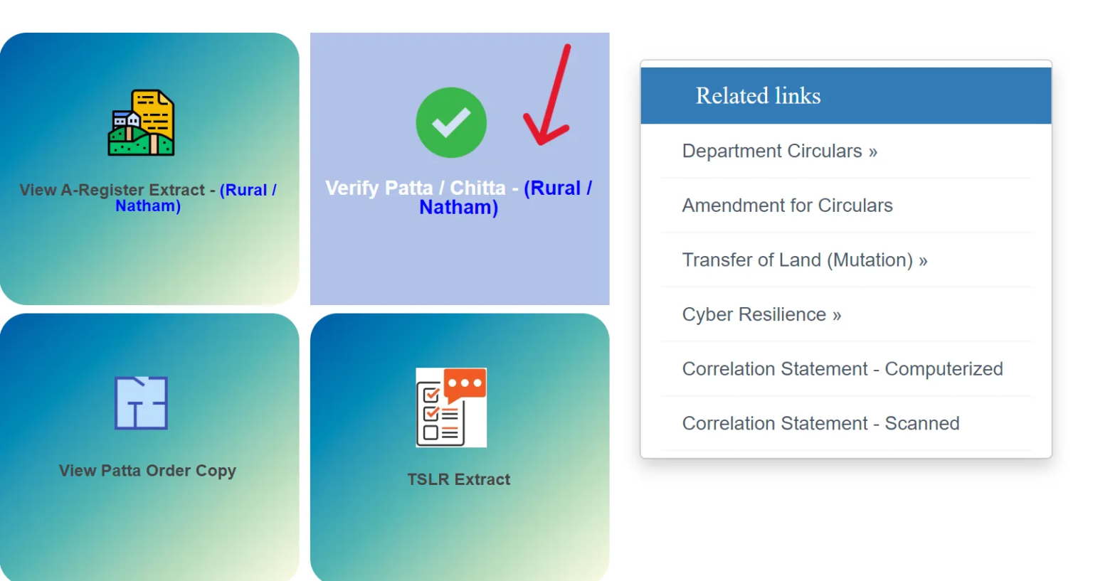 Patta Chitta - Download, FMB E-Services of Land Record 2026